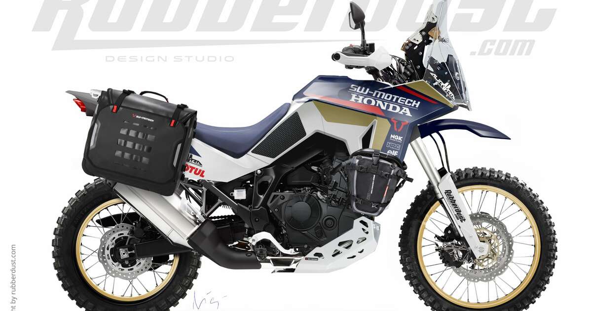 Honda Transalp 750 Rally Paris-Dakar-Konzept