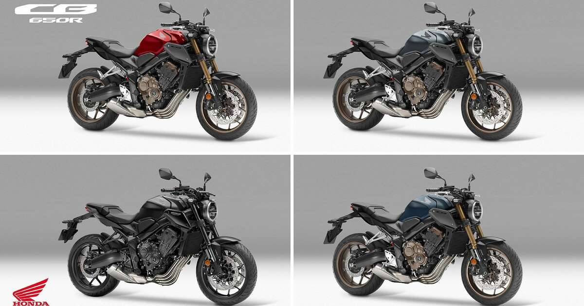 CB650R und CBR650R 2023 Neue Farben